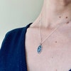 Water Element Necklace, Four Elements Water Symbol, Wave Necklace, Wave ...