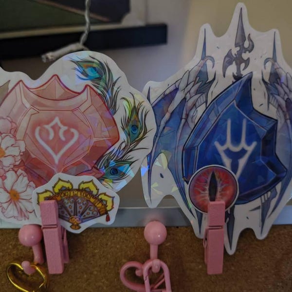 FFXIV Dark Knight Waterproof Vinyl Sticker | Final Fantasy 14 DRK Job ...