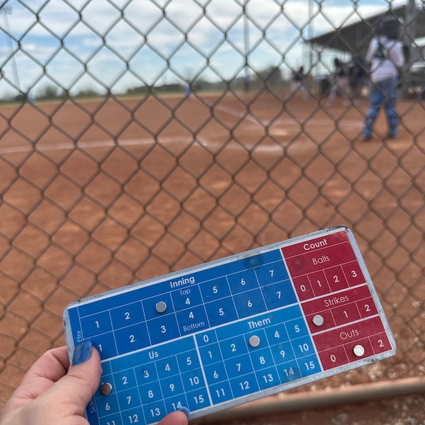 Baseball/softball Magnetic Scoreboard - Etsy