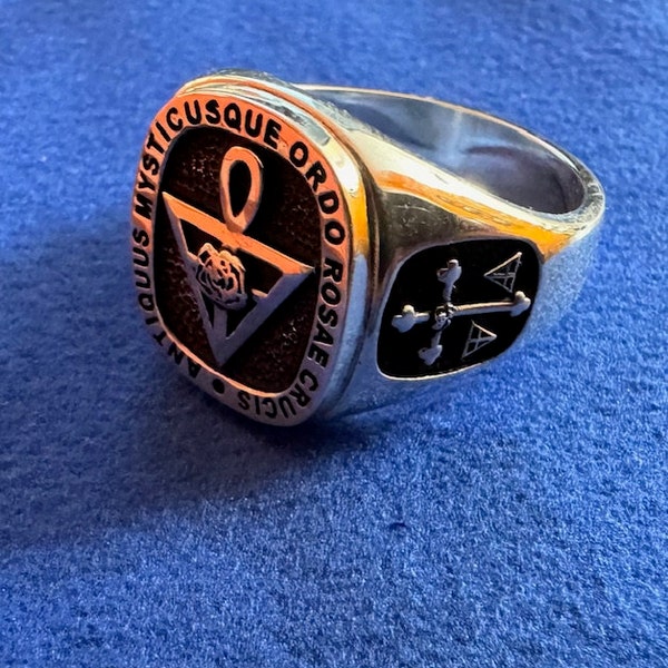 Rousea Crucis Ring, Antiquus Mysticusque Ordo Rosae Crucis Ring, Amorc ...