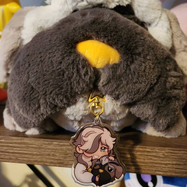 Alien Stage Mizi & Sua Angel Devil Keychains + Glitter Stickers - Etsy