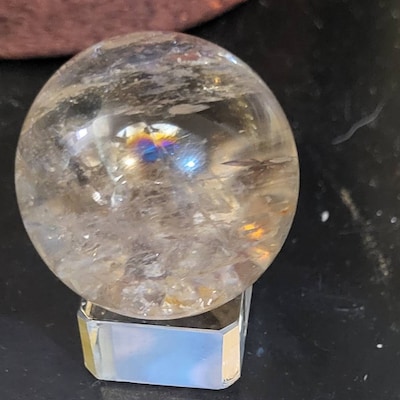 Flashy Rainbow Moonstone Sphere / Rainbow Moonstone Crystal Ball ...