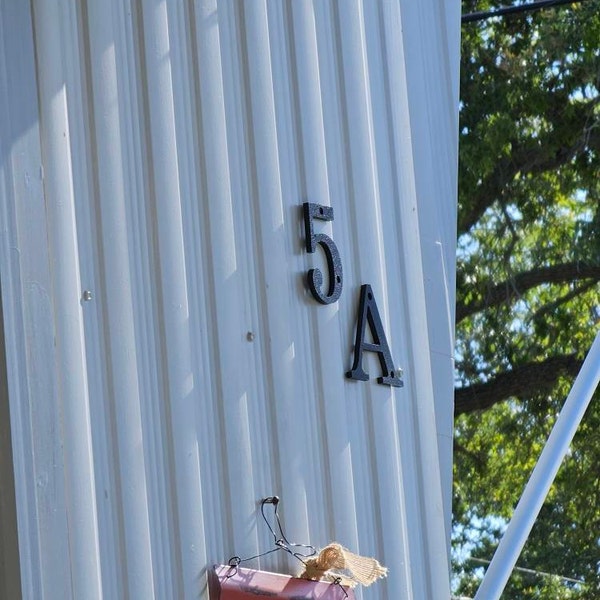 4 Inch Traditional & Wider, House Numbers Letters - Etsy