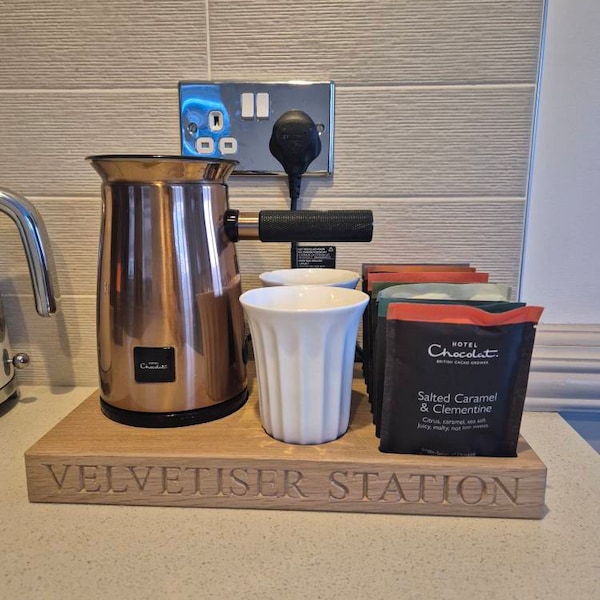 Luxurious Personalised Velvetiser Station for Hot Chocolate Lovers ...