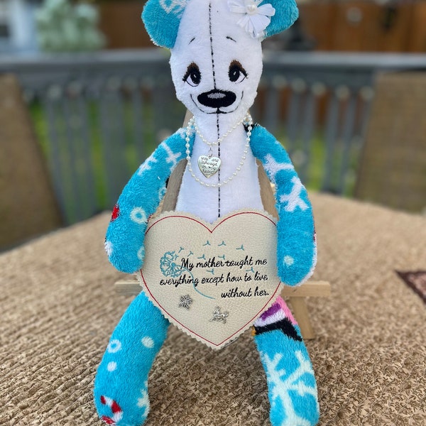 ITH in the Hoop Embroidery File Teddy Bear, 3 Sizes Mini Teddy Bear ...