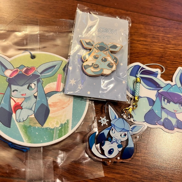 Glaceon Vinyl Sticker - Etsy
