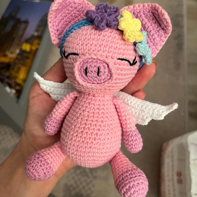 Amigurumi Crochet Pattern Pippa the Pig Angel ENGLISH ONLY - Etsy