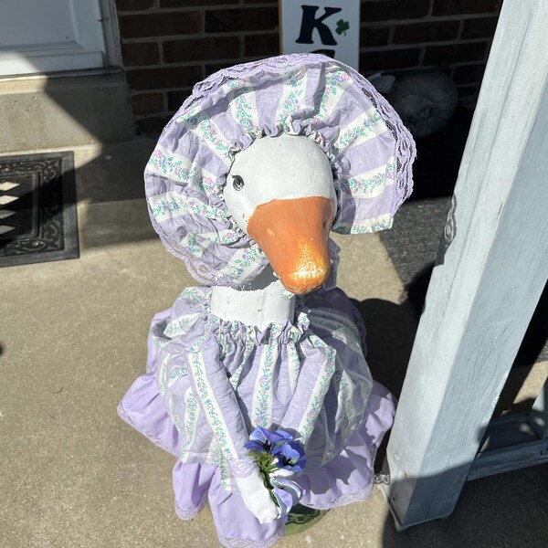 Best Dressed Goose Geese Clothes Outfit 25-27" LARGE Christmas Dress ...