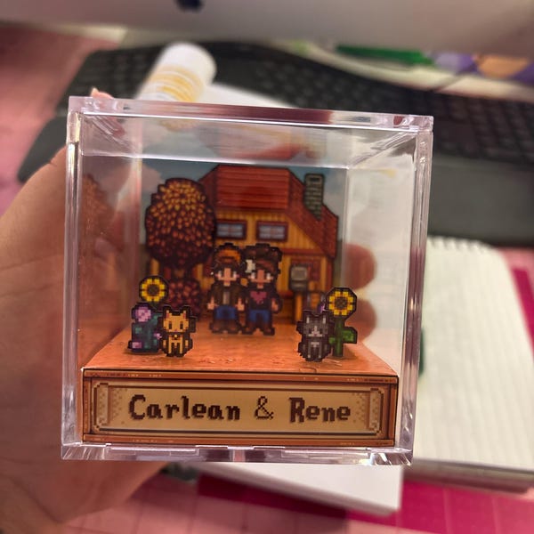 3D Cube Diorama the Legend of Zelda Anniversary the Minish Cap - Love ...