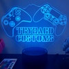 Game Controller Night Light, Personalized Free, LED Night Lamp, With ...