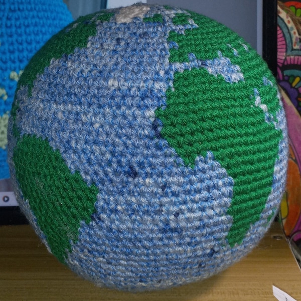 PATTERN Crochet Globe, World, Earth Amigurumi - Etsy