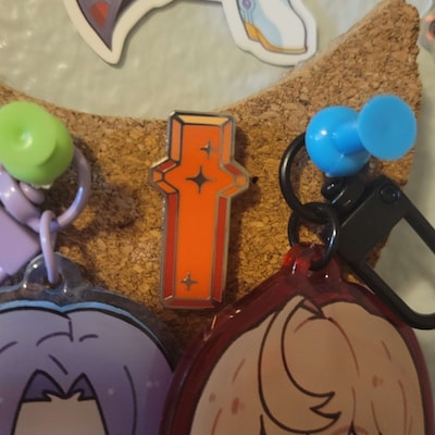 Xenoblade Chronicles Aegis Core Crystal Enamel Filler Pins Pneuma ...