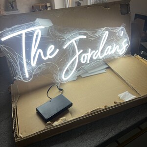 Neon Sign Custom Name, Custom Neon Sign Battery Operated, Neon Sign ...