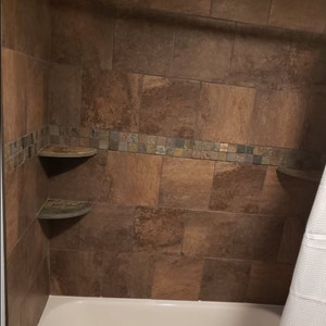 Quick Corner Caddy TM System: 8 Quartz Stone Shelf With Mounting ...