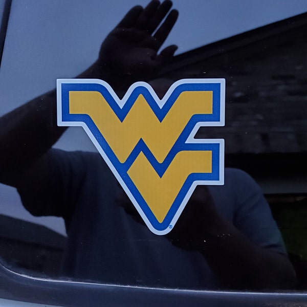 West Virginia Mountaineers WVU 4” Vinyl Decal Licensed NCAA - Etsy