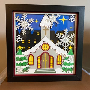 3D WITCH Svg HALLOWEEN Shadow Box Svg for Cricut for Silhouette - Etsy