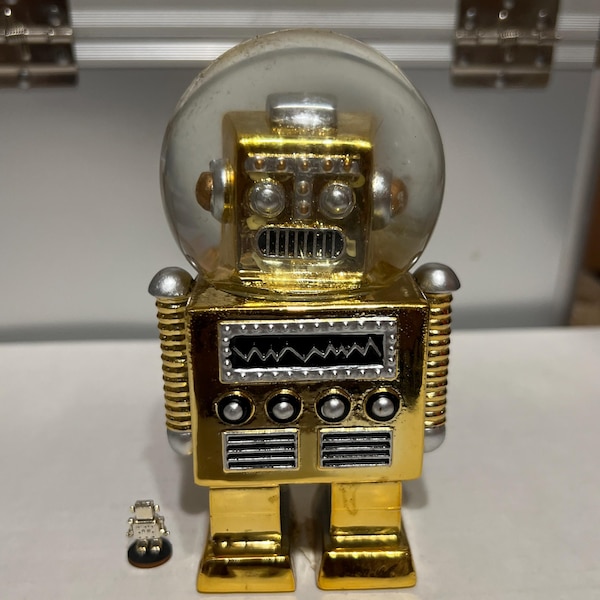 Miniature Robot Dollhouse Figure, Dollhouse Child's Room Decor, Mini ...