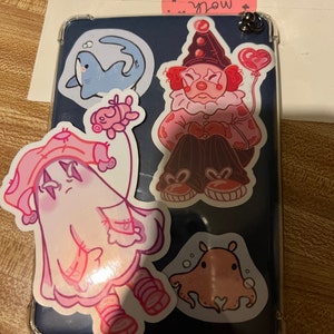 Creepy Eyes Sticker Sheet/creepycute/kidcore/weirdcore/dreamcore ...