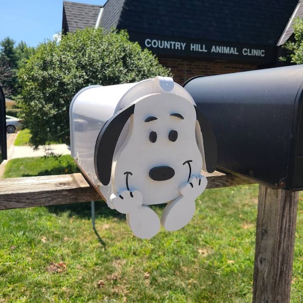 Cute Dog Mailbox, Veterinarian Mailbox, Decorative Mailbox, Dog Mailbox ...