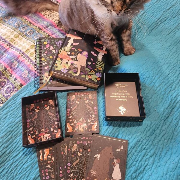 Forest Tales Oracle Deck - Moon Witch Series - Etsy
