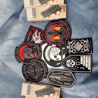 High Tech Low Life Patch - Etsy