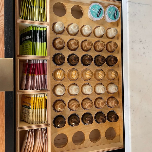 Nespresso Original Drawer Organizer Made From Solid Maple or Walnut ...