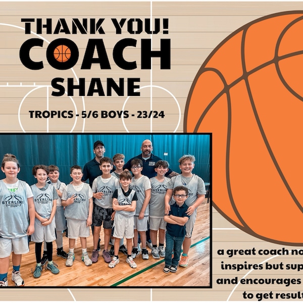 Editable Soccer Coach Gift Printable Instant Digital Download, Thank ...