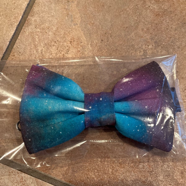 Galaxy Bow Tie, Cosmic Bow Ties, Pre Tied Self Tie, Fun Scientist Space ...