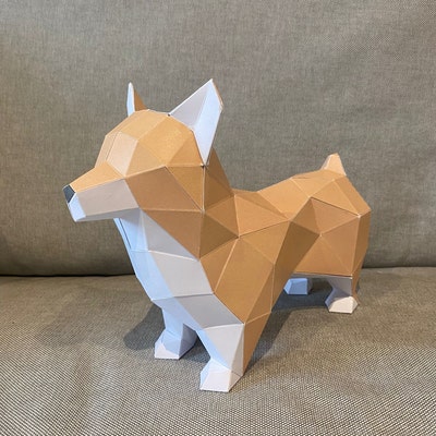 Orca Paper Craft Orca Paper Model Killer Whale Paper Craft PDF Paper ...