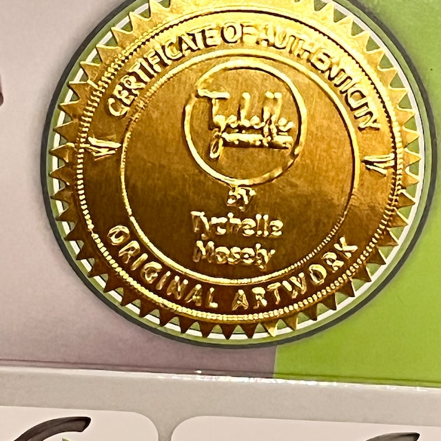 Certificate Of Authenticity Seal