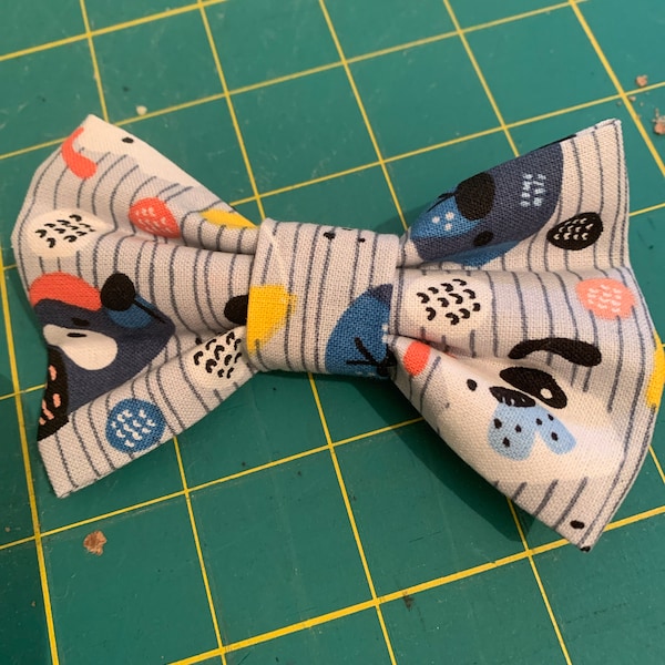 Sewing PDF Pattern Pet Dog Cat Bow Tie 5 Sizes Tutorials Instant ...