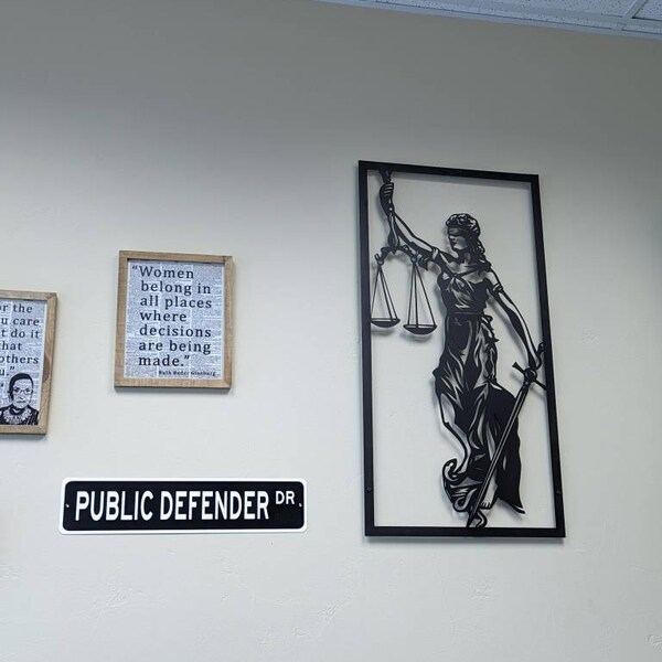 Public Defender, Public Defender Gift, Public Defender Sign, Law Office ...