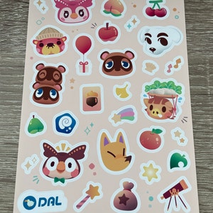 Daisy Mae Cute Vinyl Sticker Animal Crossing - Etsy