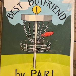 Disc Golf Birthday Card Frisbee Golf Birthday for Her, for Him, for ...