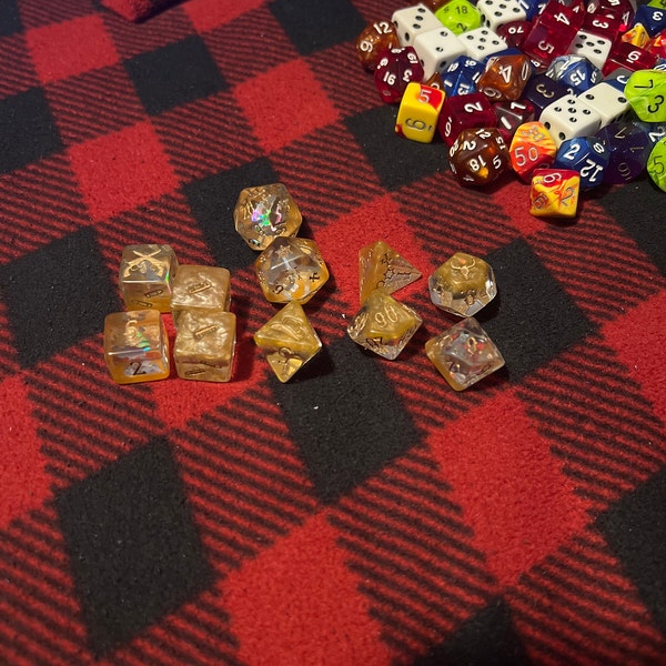 Wild West Exclusive 11 Dice Set | Cowboy Gunslinger Themed DND DICE ...