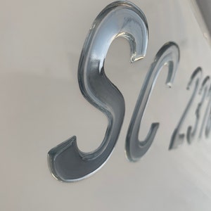 Custom Boat Decals Pontoon Name Raised Domed | Etsy