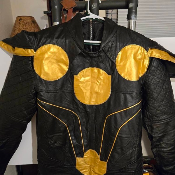 Custom-made Black Leather Vampire Trench Coat - Leather Coat With Vest ...