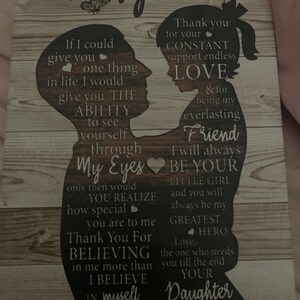 Personalized Safe in Jesus's Arms Canvas From Photo Custom Memorial ...