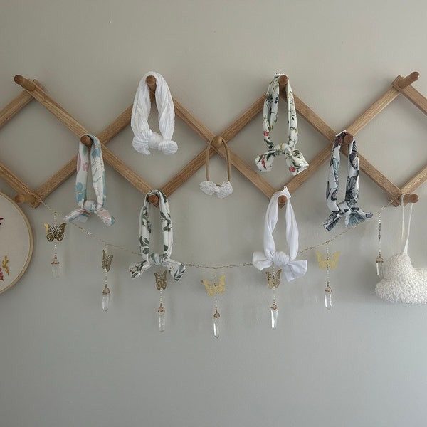 Wall Hangings/ Crystal Wall Hanging/ Wall Art/ Wall Banner/ Butterfly ...