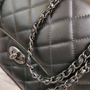 Classic Style XL DIAMONDS Genuine Leather Shoulder Bag - Etsy