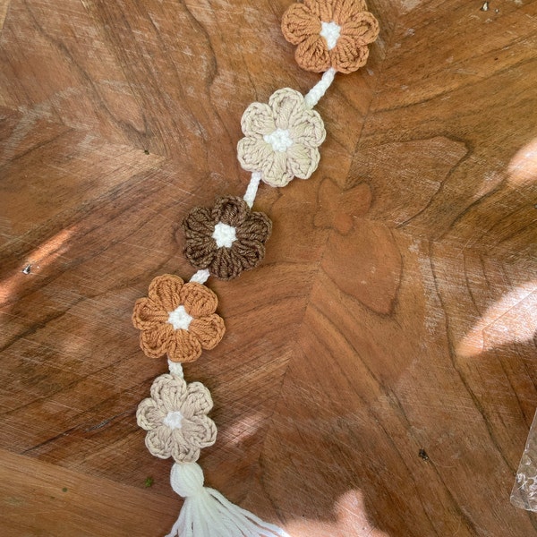 Flower Garden Buckle/crochet Hair Accessories/ivy Buckle/flowr Braid ...