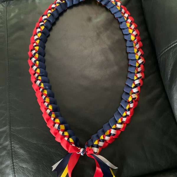 Double Ribbon Graduation Lei 2025 Personalized / Sash - Etsy