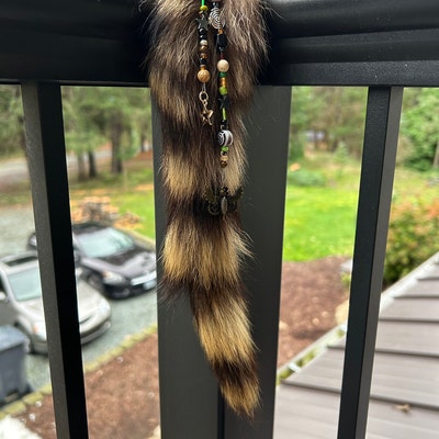 Custom Beaded Tail Keychain for Therians, Furries, Cosplay, Alternative ...