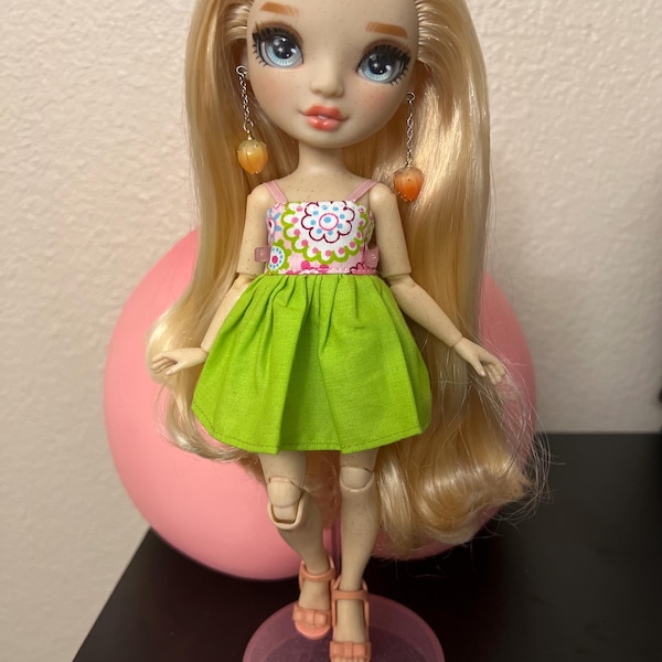 Doll DRESS for Rainbow High, Handmade Doll Clothes - Etsy