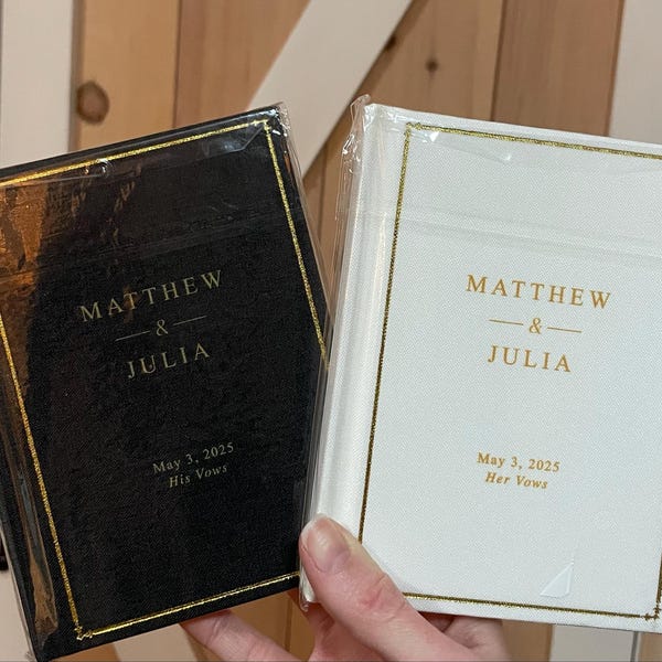 Custom Guest Book, Personalized Wedding Signing Guest Book, Engagement ...