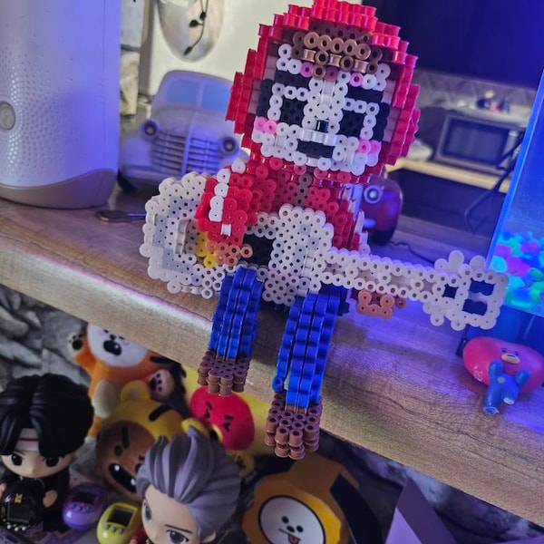 Deer 3D Perler Bead Pattern Tutorial - Etsy