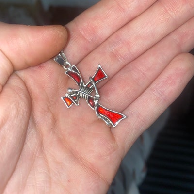 Satan Devil Pitchfork Gothic Witchy Silver Earrings With Jewellery Gift ...