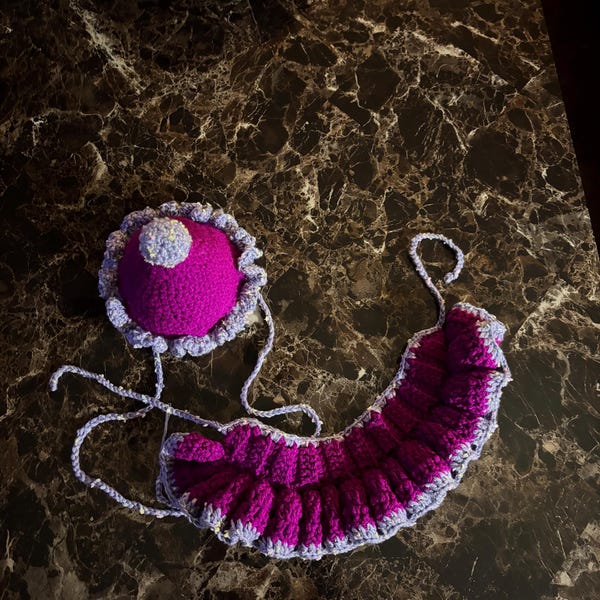 Clown Core: Crochet Jester Hat & Collar Pattern, Clown Costume (PDF ...