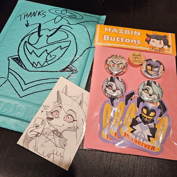 Hazbin Hotel & Helluva Boss Buttons! - Etsy