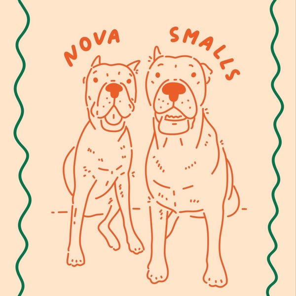 Custom Dog Portrait Custom Badly Drawn Pet Art Personalized Badly Drawn ...